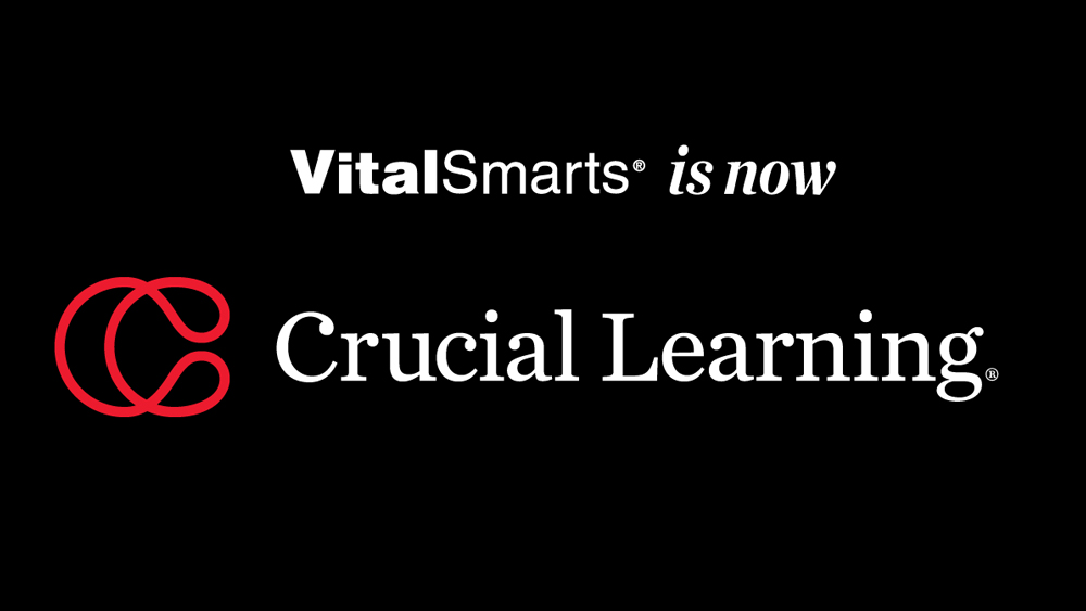 VitalSmarts is Now Crucial Learning | Crucial Learning